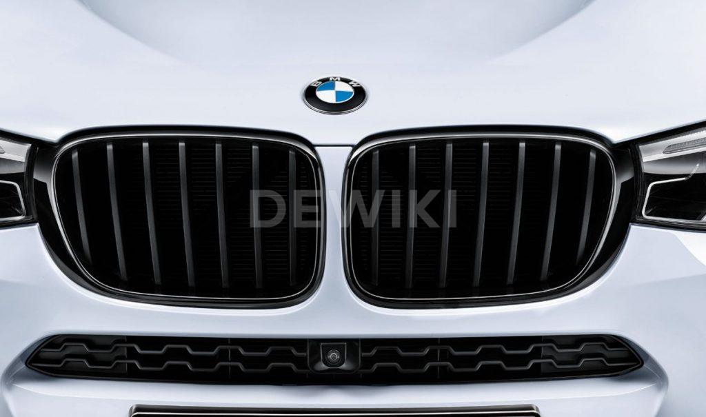» Передняя правая решетка радиатора BMW M Performance F25 X3, Black
